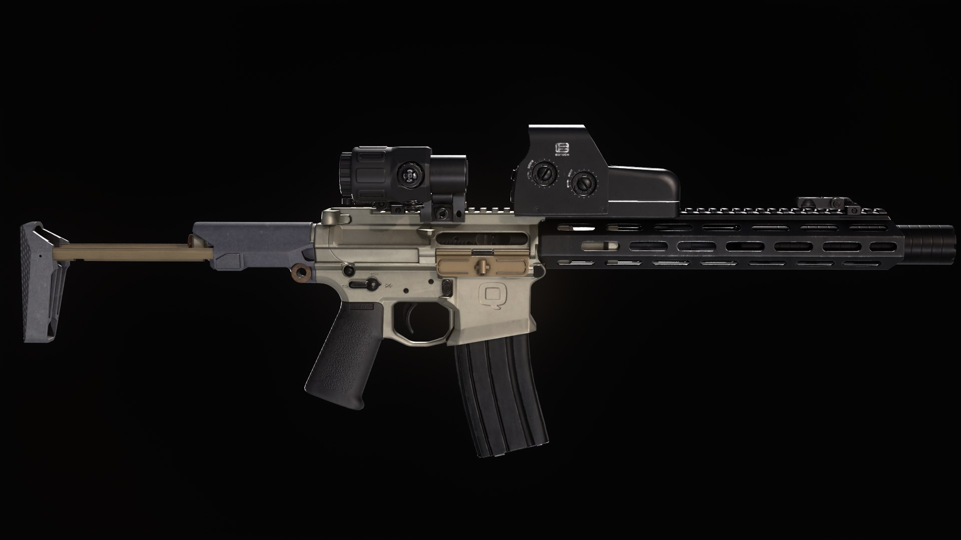 AAC Honey Badger Assault Rifle 3D Model - TurboSquid 2120686