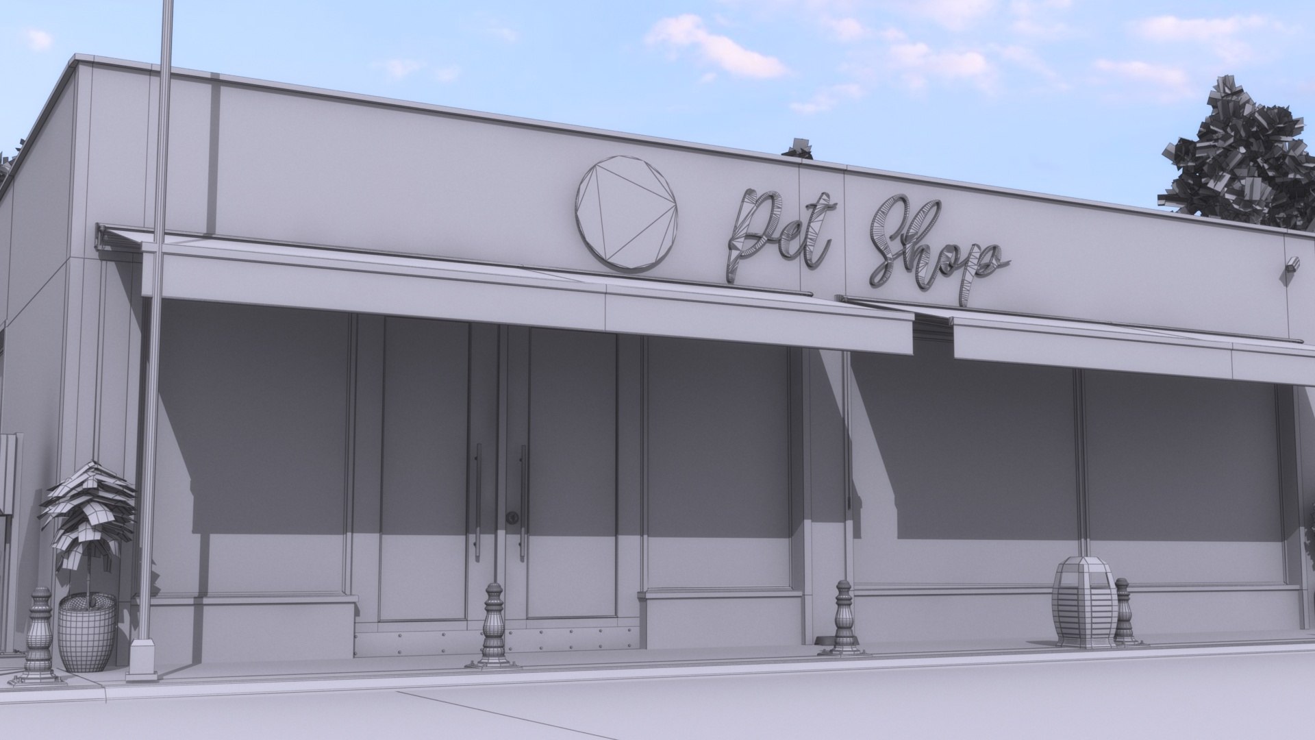 Realistic Pet Shop 2 3D model - TurboSquid 1798271