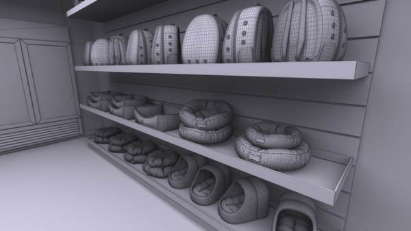 Realistic Pet Shop 2 3D model - TurboSquid 1798271