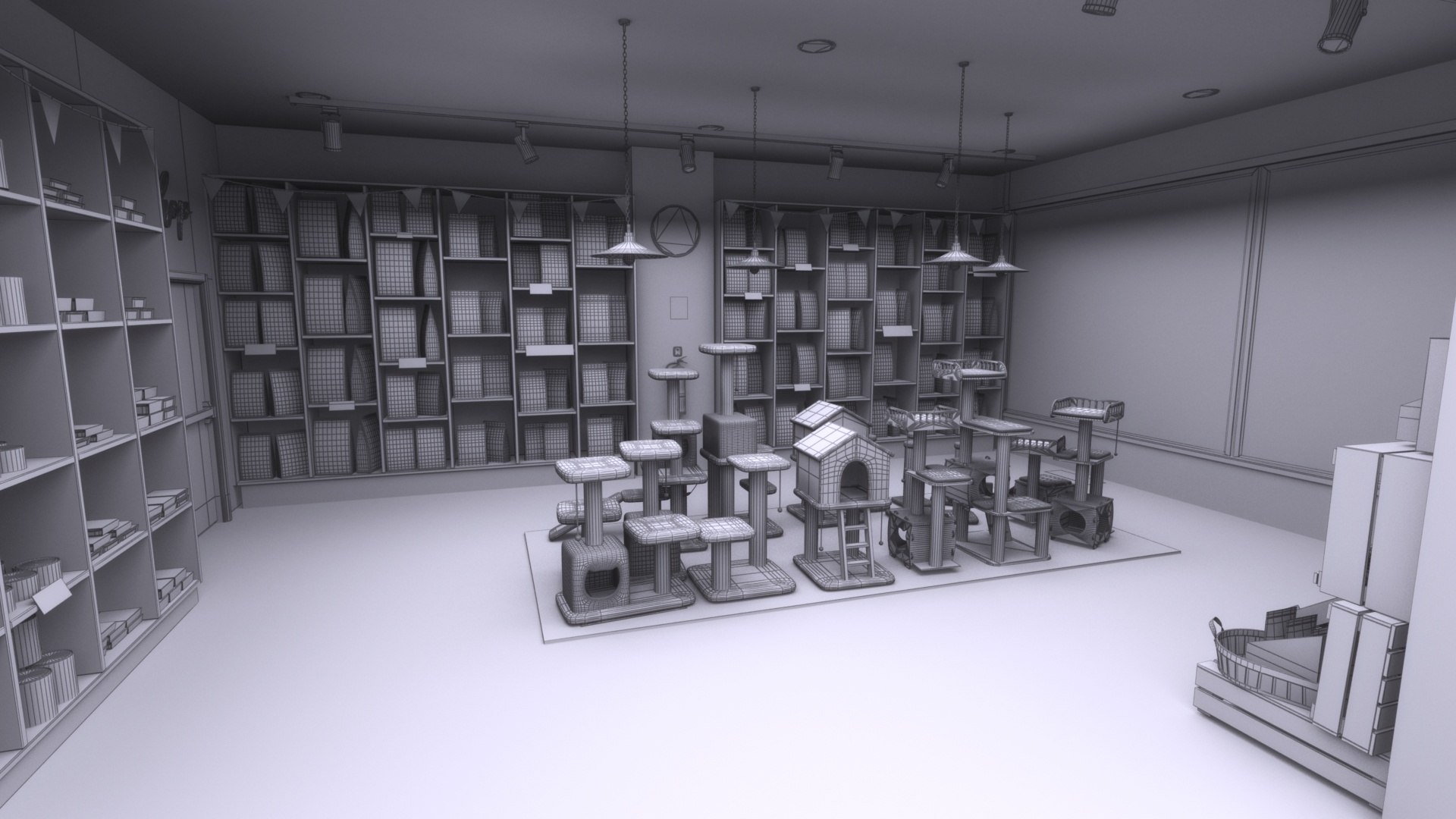 Realistic Pet Shop 2 3D model - TurboSquid 1798271