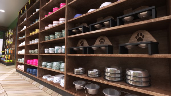 Realistic Pet Shop 2 3D model - TurboSquid 1798271