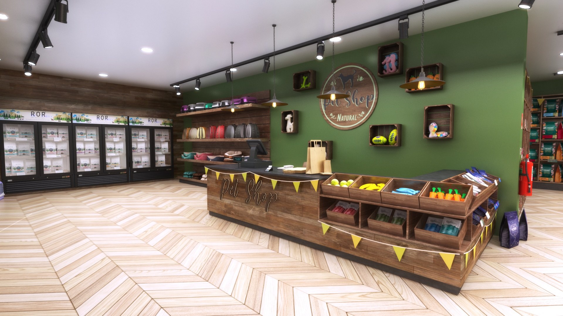 Realistic Pet Shop 2 3D model - TurboSquid 1798271