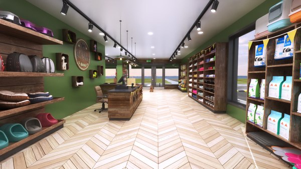 Realistic Pet Shop 2 3D model - TurboSquid 1798271