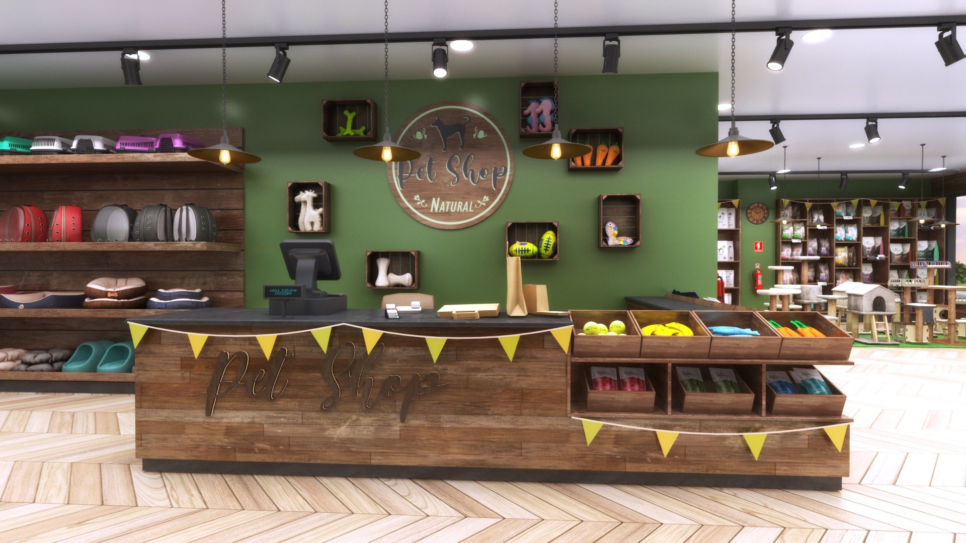 Realistic Pet Shop 2 3D Model - TurboSquid 1798271