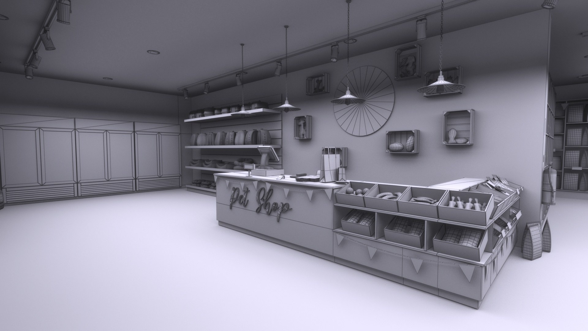 Realistic Pet Shop 2 3D model - TurboSquid 1798271
