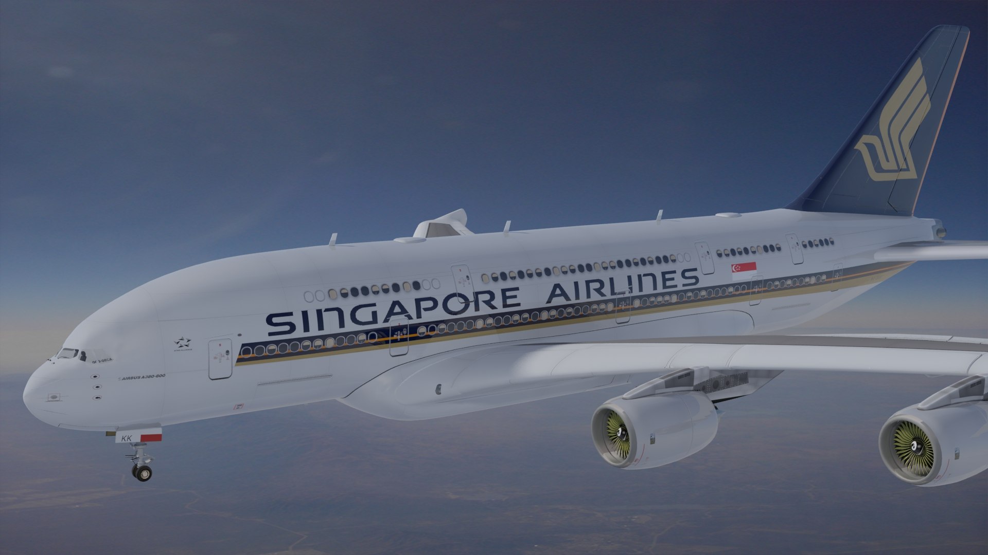 3D Airbus A380 17 Liveries Model - TurboSquid 1919442