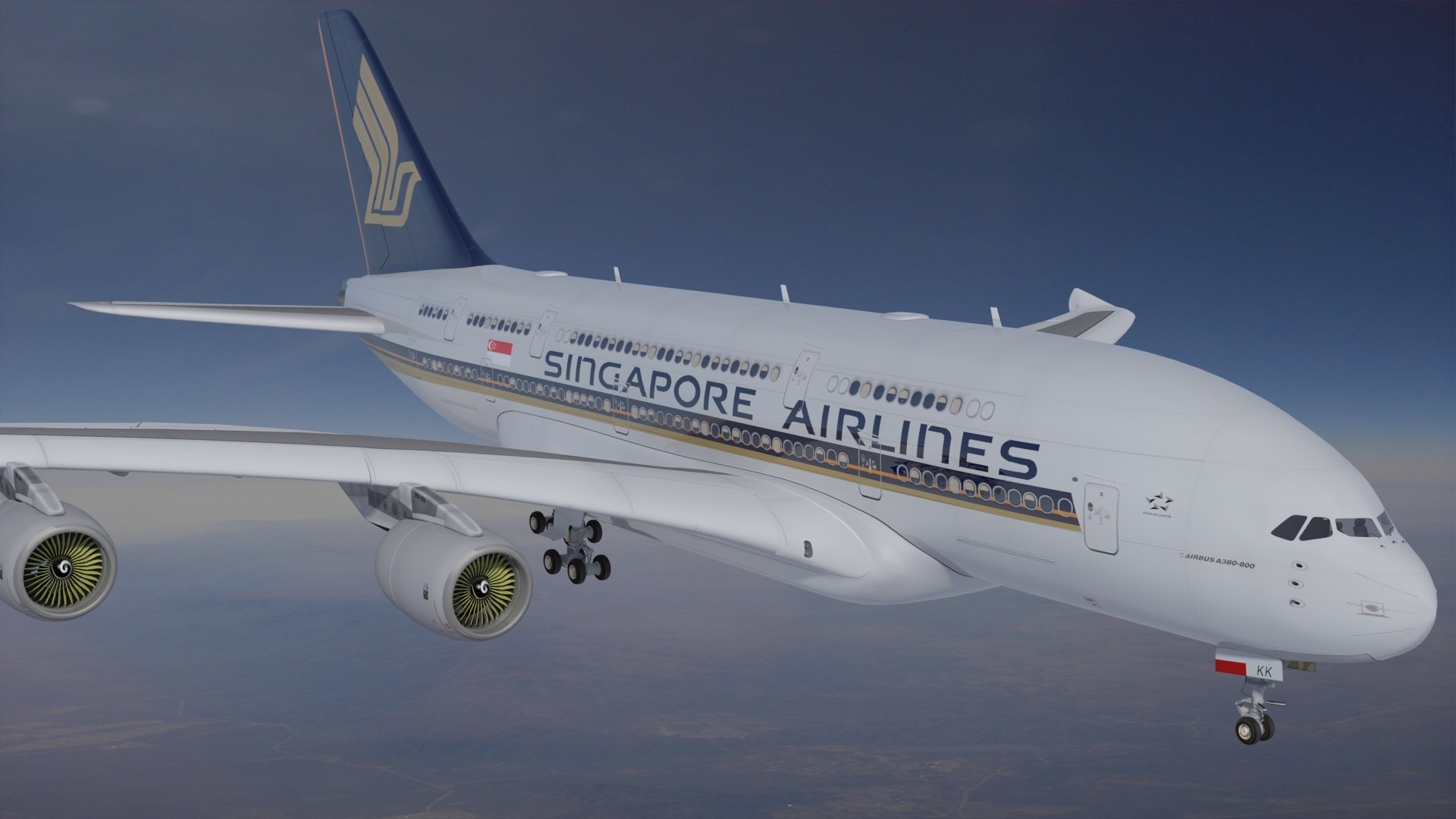 3D Airbus A380 17 Liveries Model - TurboSquid 1919442