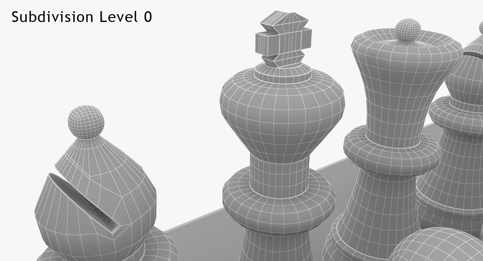 3D model chess pieces - TurboSquid 1193113