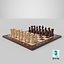 3D Model Chess Pieces - TurboSquid 1193113