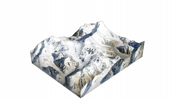 Trivor Mountain 3D model - TurboSquid 1826103