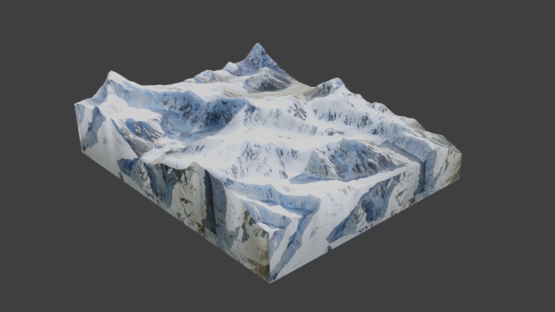 Trivor Mountain 3D Model - TurboSquid 1826103