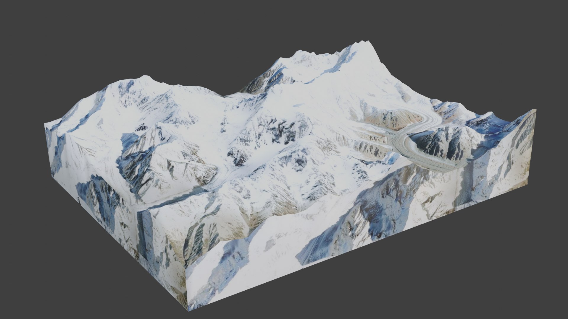 Trivor Mountain 3D Model - TurboSquid 1826103