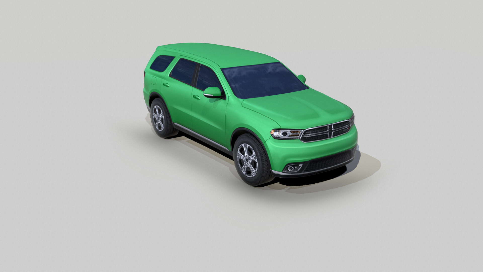 Dodge Durango SRT 2018 SUV 3D Model - TurboSquid 1950460