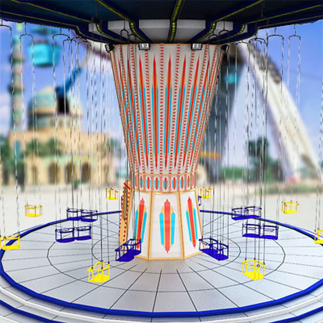 Wave Swinger Waveswinger Swings 3d Model