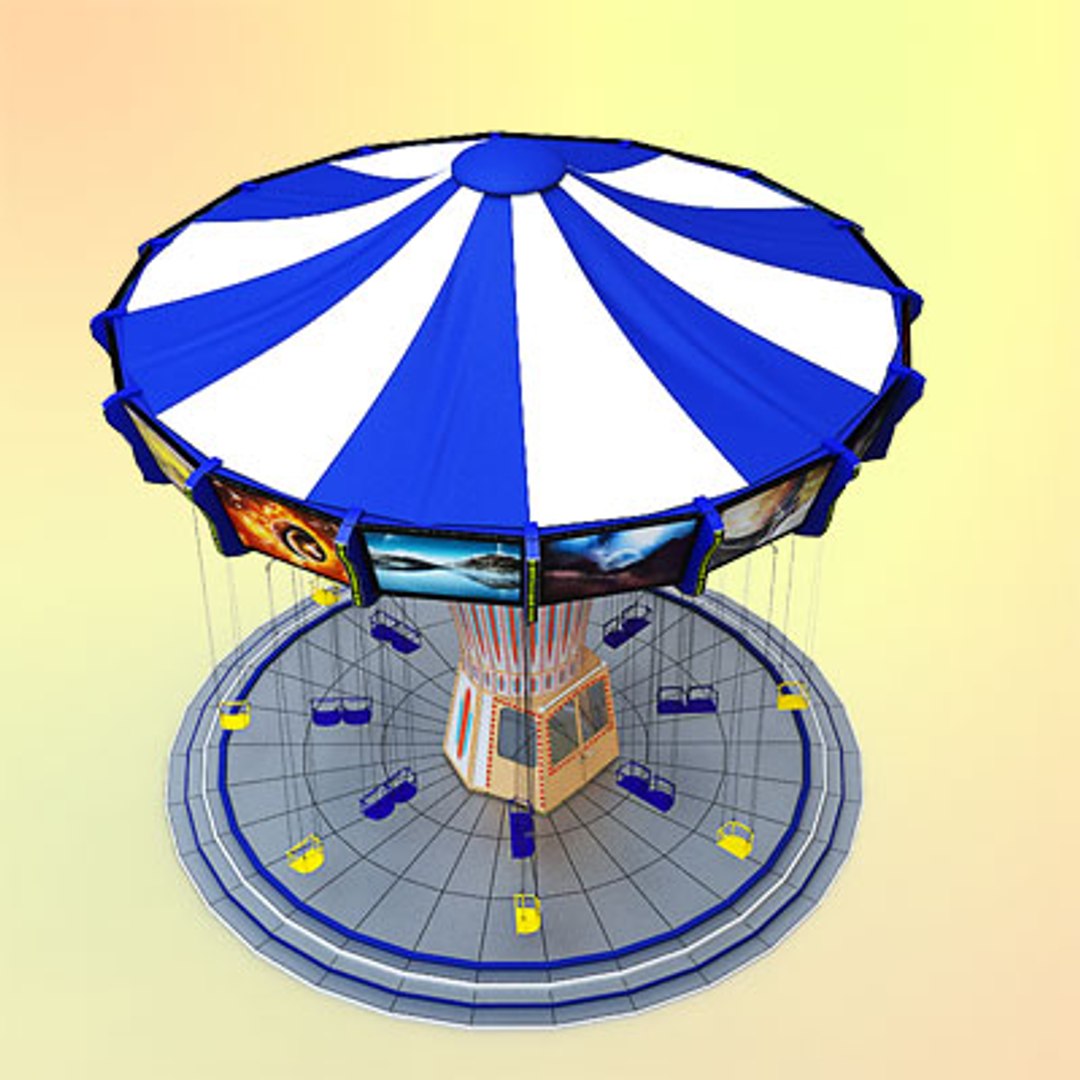 Wave Swinger Waveswinger Swings 3d Model
