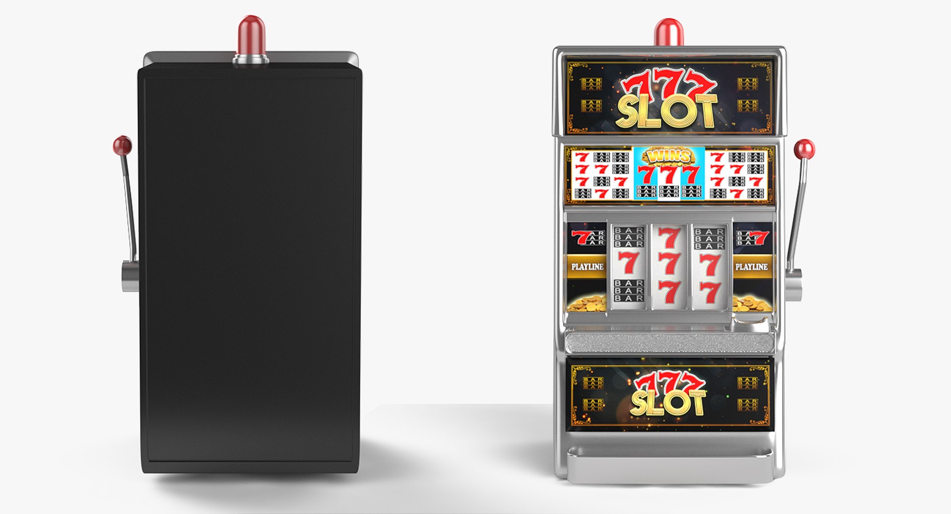 Slot Machine 3D - TurboSquid 1350129