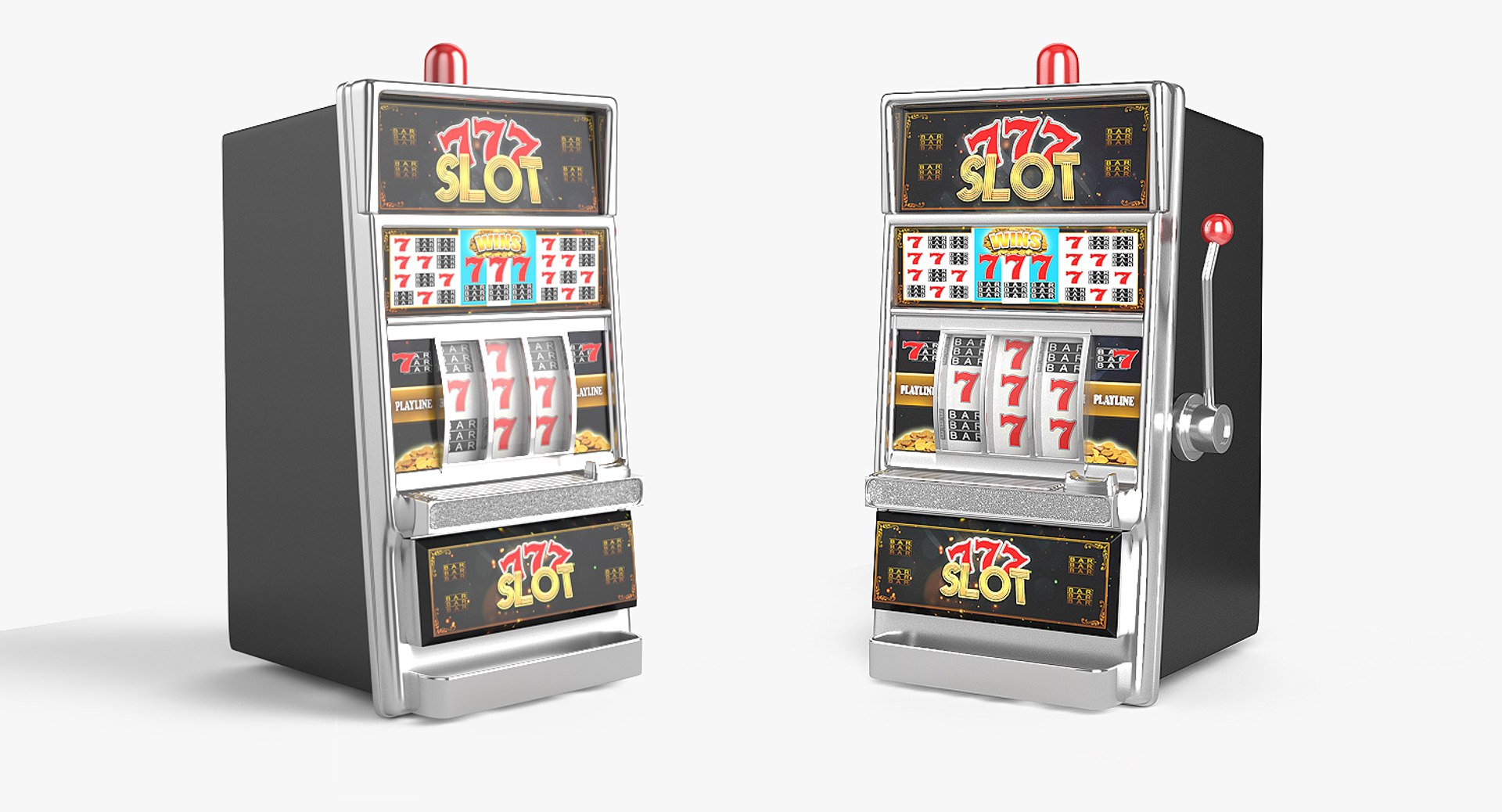 Slot Machine 3D - TurboSquid 1350129