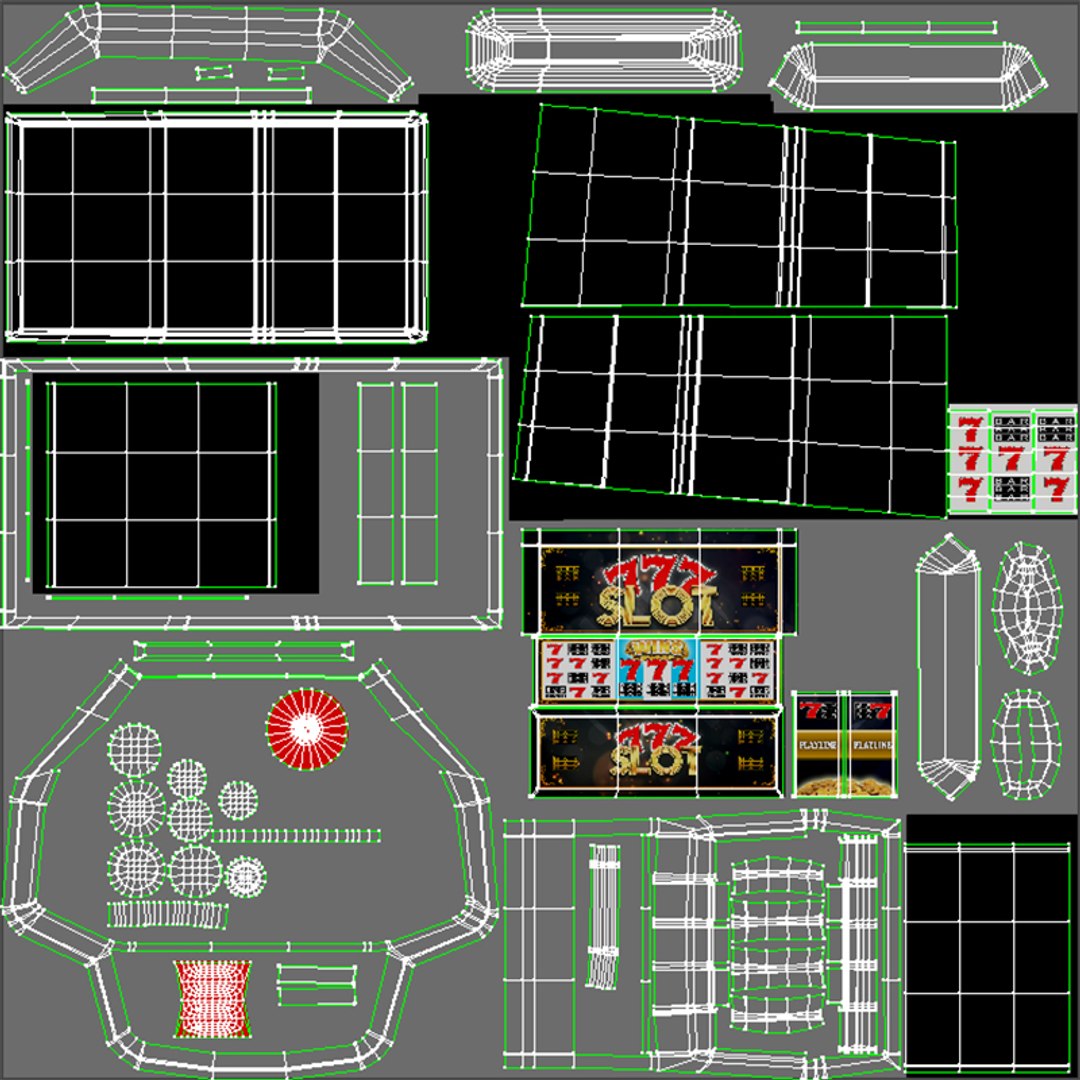 Slot Machine 3D - TurboSquid 1350129