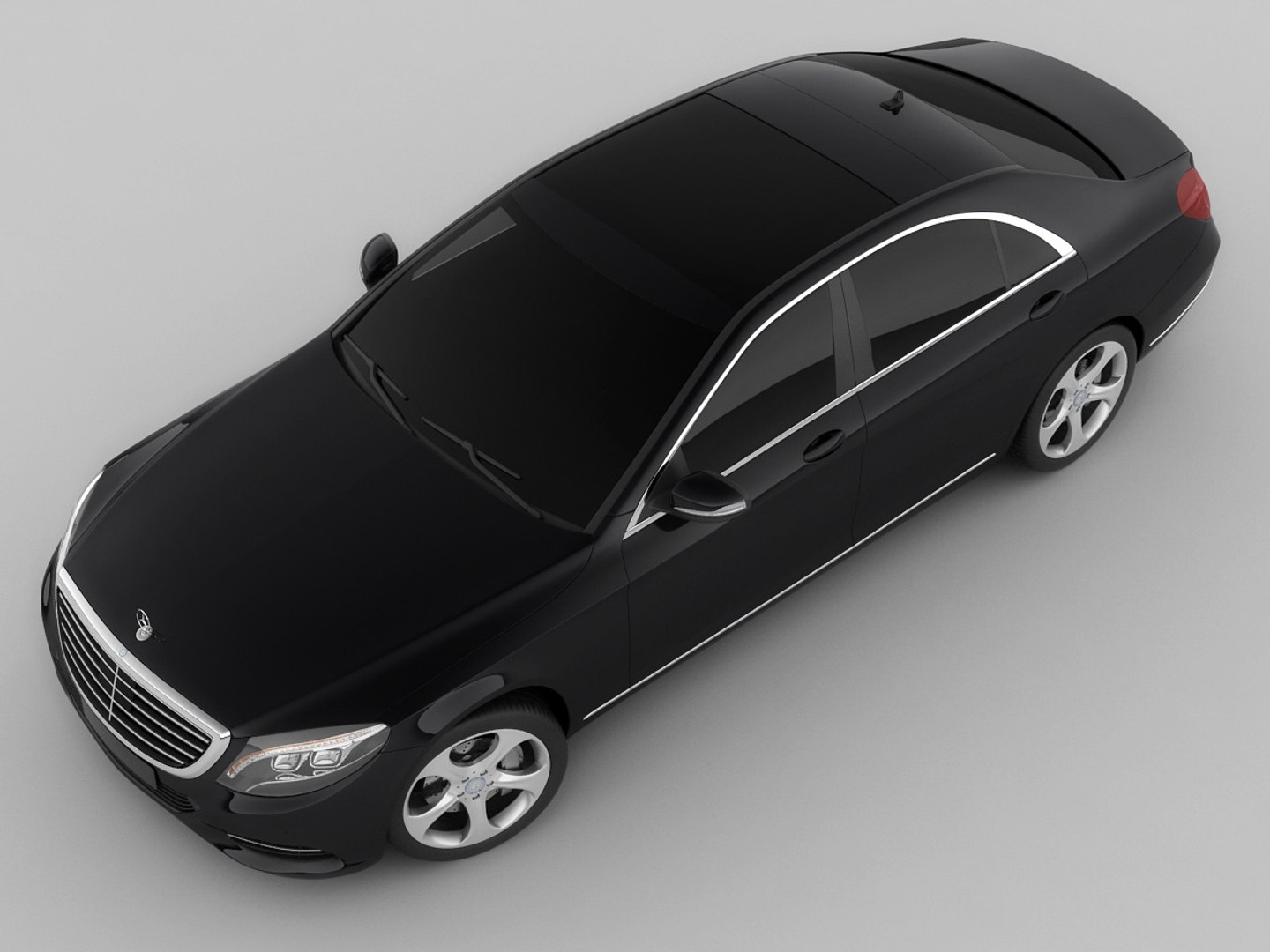 3d Model Mercedes S Class