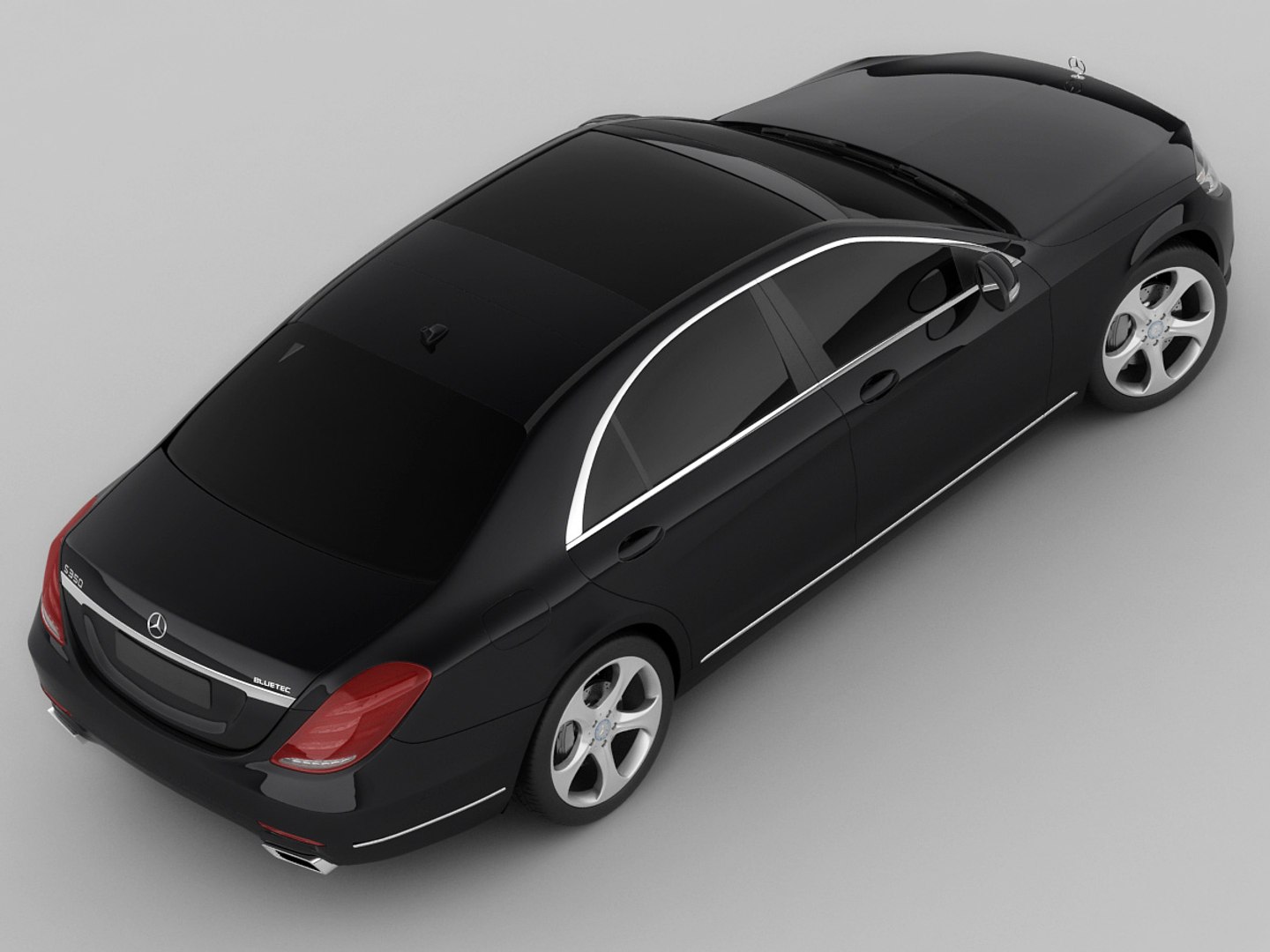 3d Model Mercedes S Class