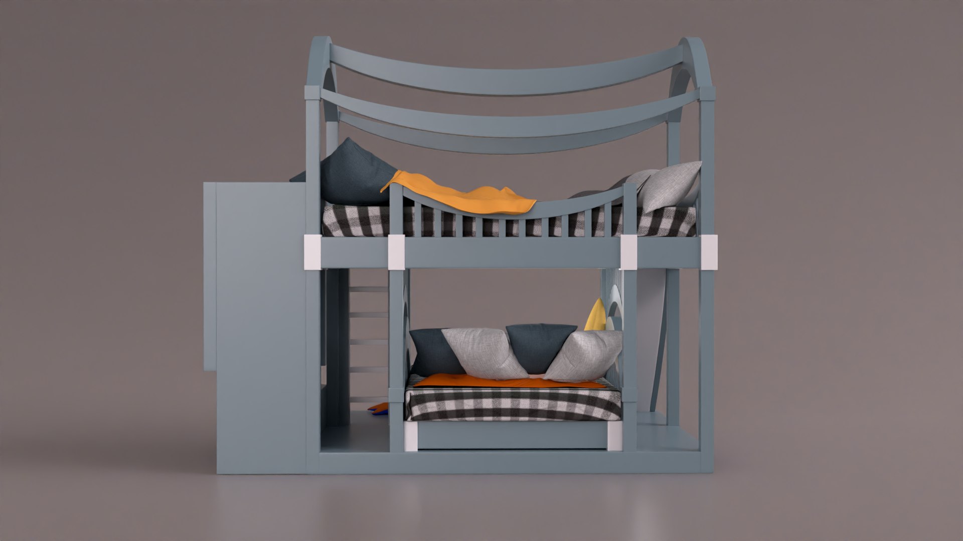 Bunker Bed 3D model - TurboSquid 2084618