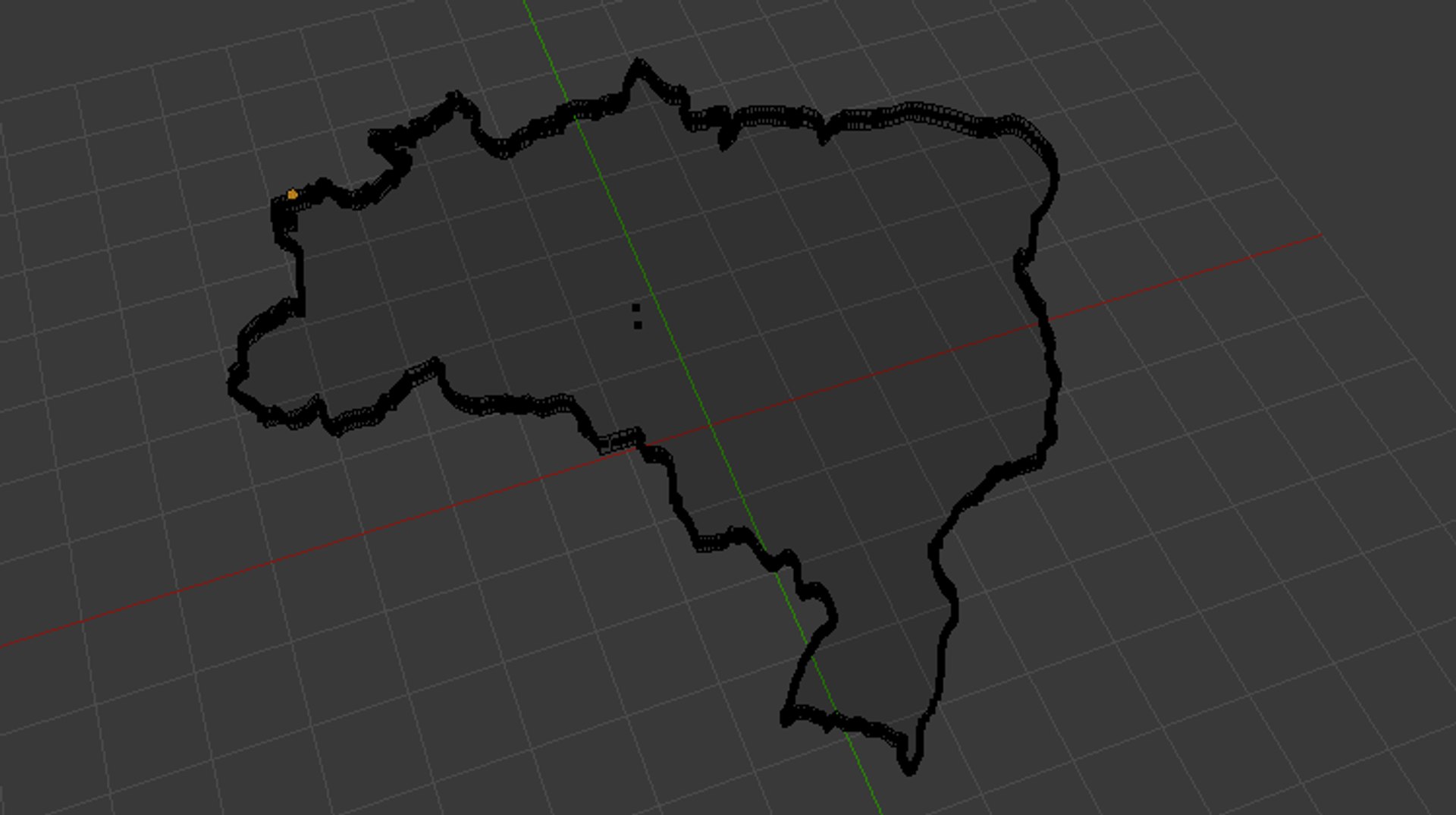 Brazil Flag 3d Model