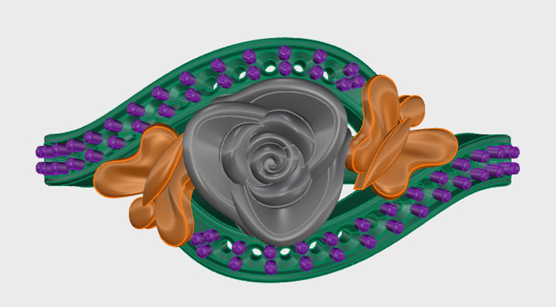 Gold ring 3D model - TurboSquid 1546487