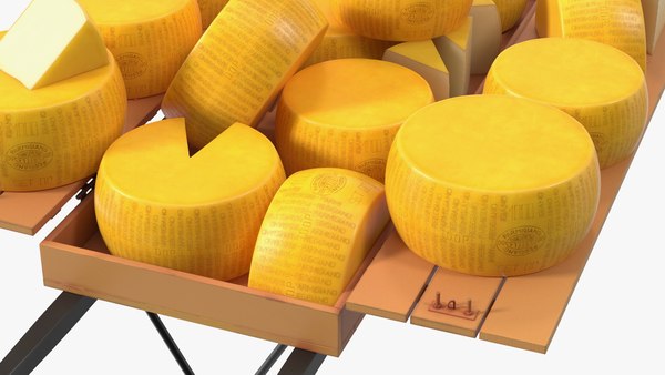 modelo 3d Carro de comercio de queso - TurboSquid 2256406