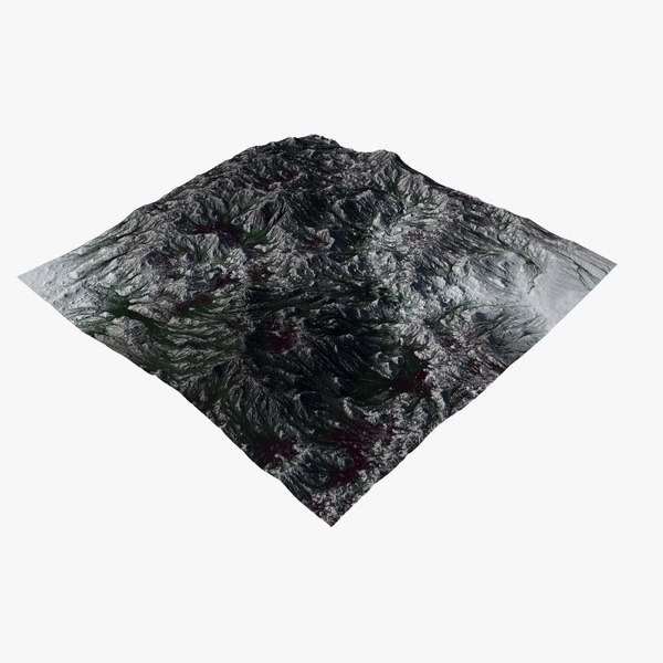 Massive Terrain Scene 3D model - TurboSquid 1947400