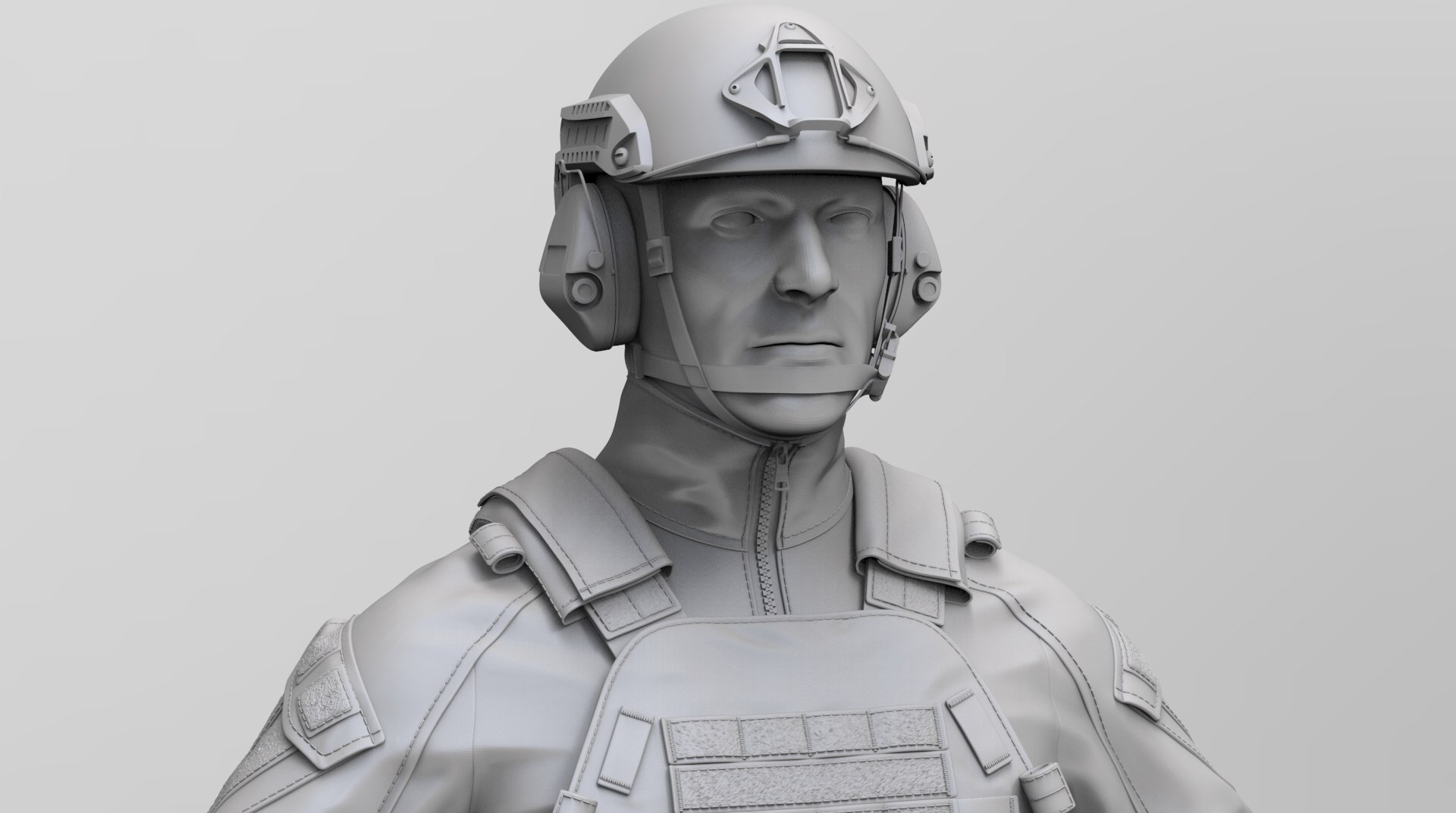 Special Force Soldier Zbrush 3D Model - TurboSquid 1496823