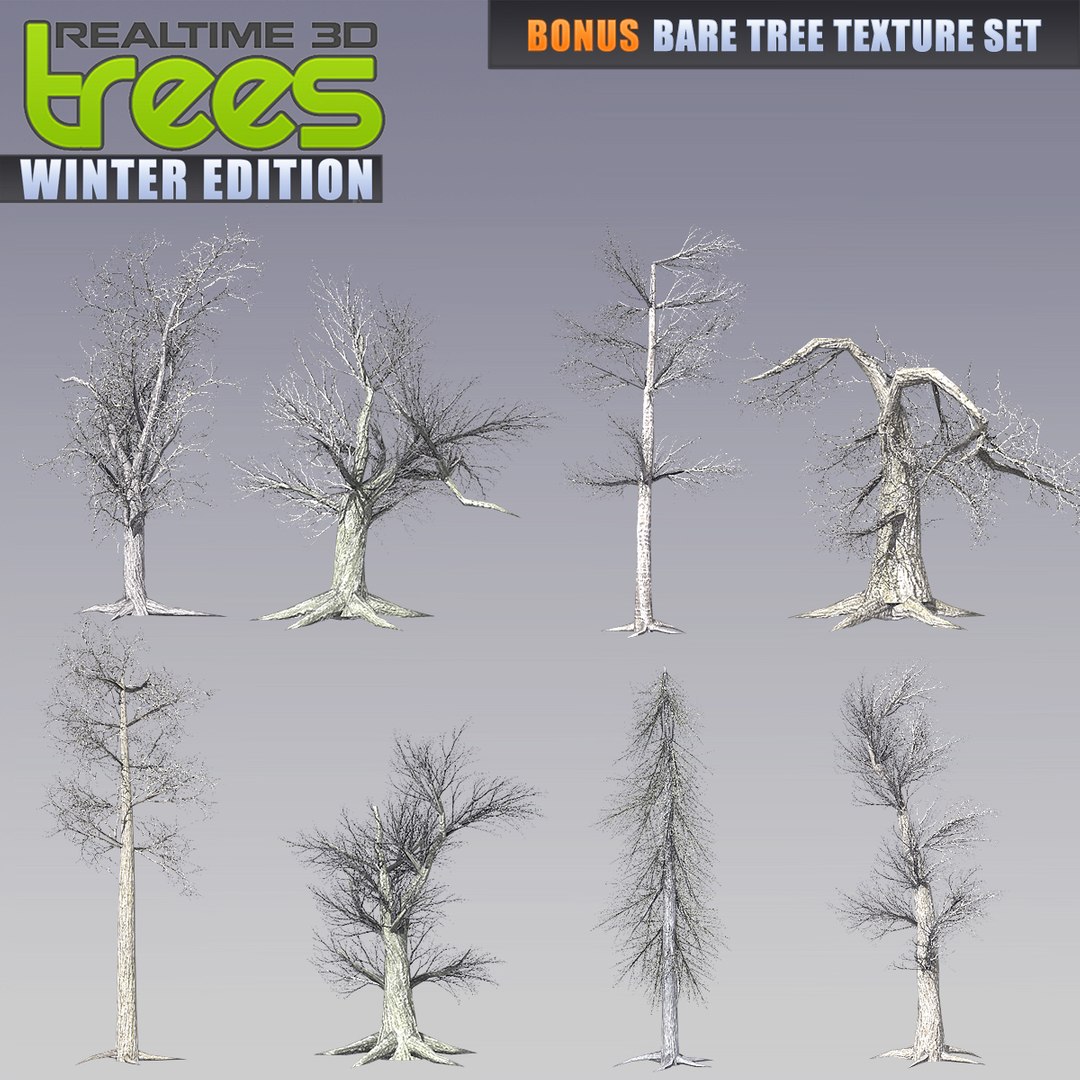 Realtime Trees V2 - 3d 3ds