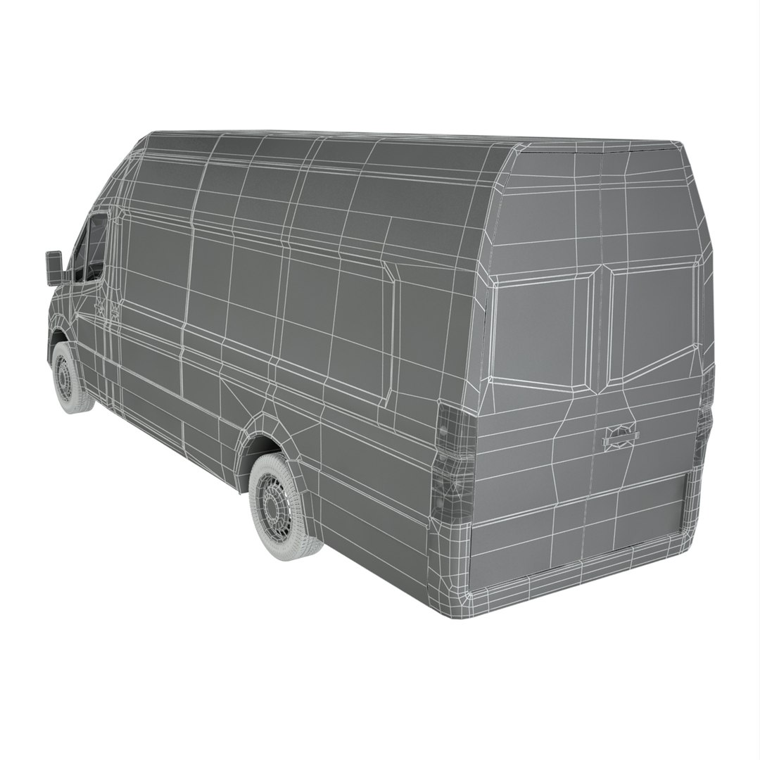 3D Sprinter Van - TurboSquid 1386209