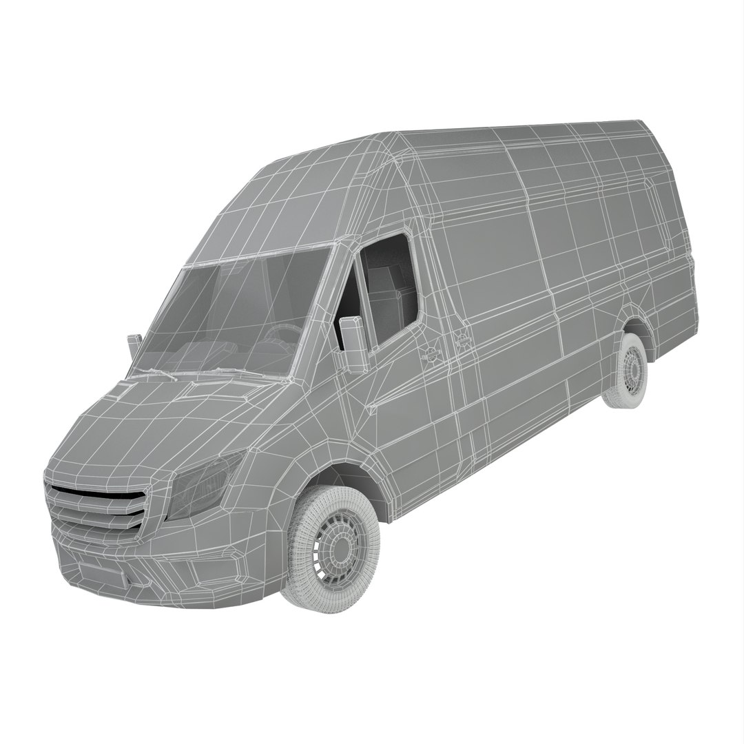 3D Sprinter Van - TurboSquid 1386209