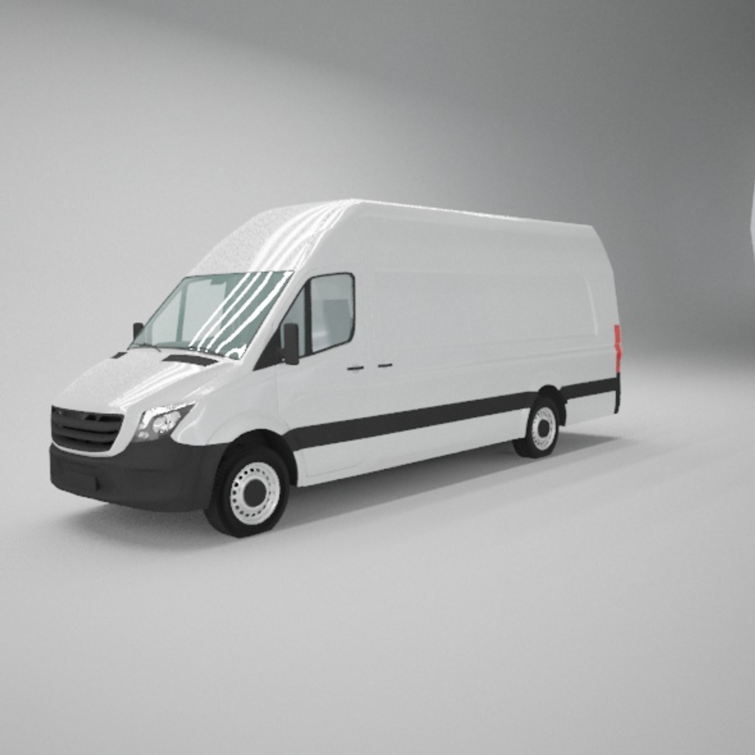 3D Sprinter Van - TurboSquid 1386209