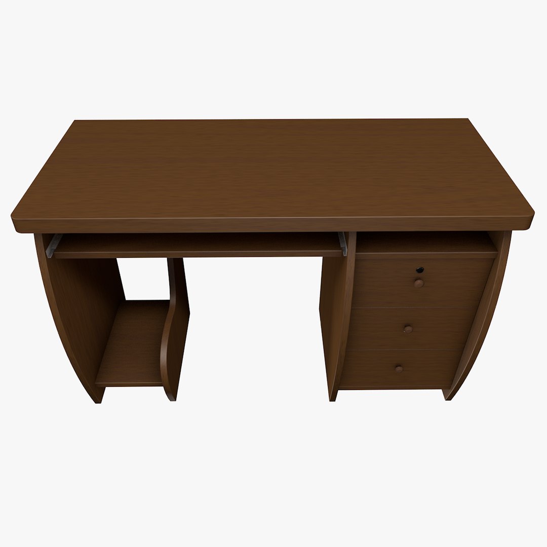 Computer Desk 3D - TurboSquid 1342987