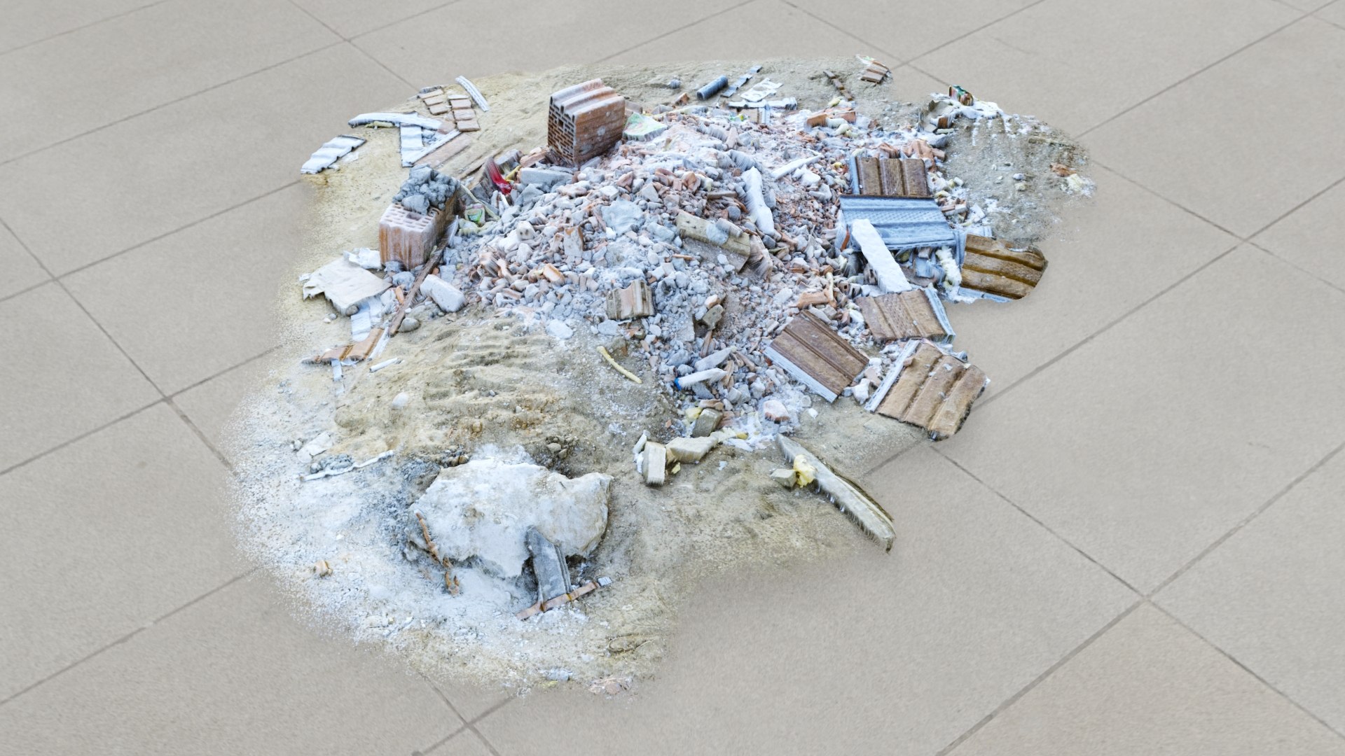Rubble 3D Model - TurboSquid 1616523