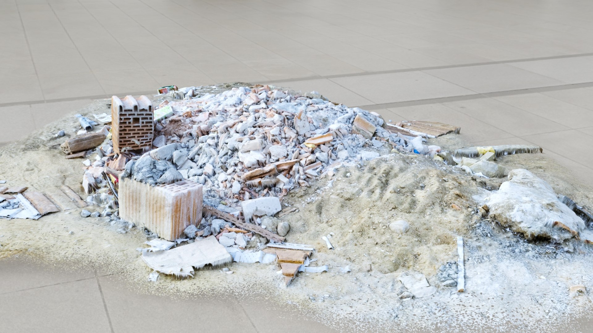 Rubble 3D Model - TurboSquid 1616523