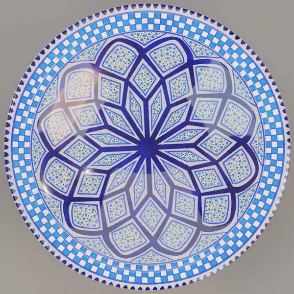 3D model plate designed - TurboSquid 1531228