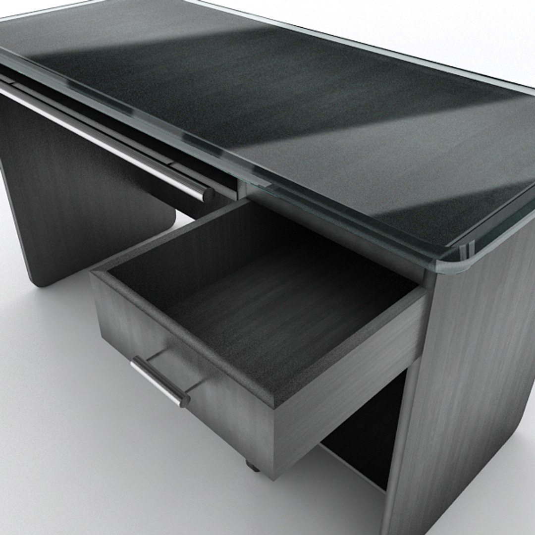 Computer Table 3d Model