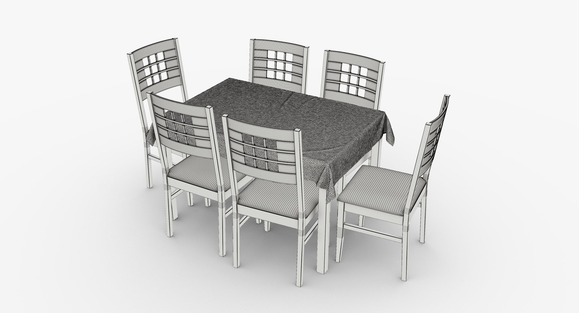3d Dining Table Model