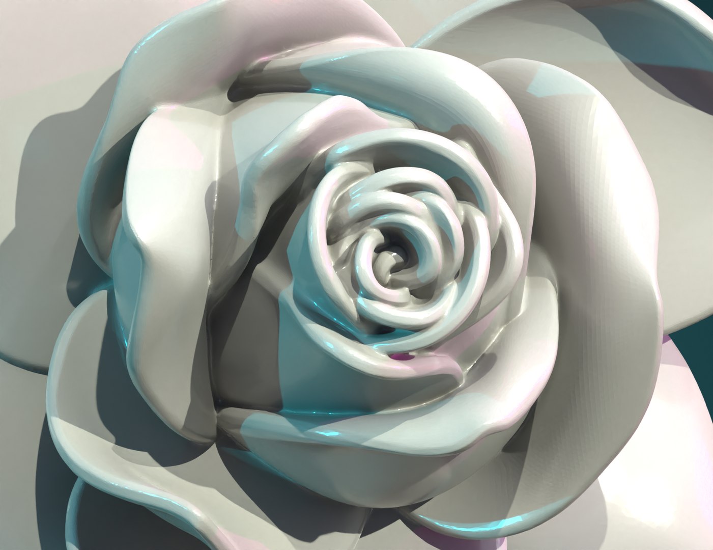 Rose Printable 3D Model - TurboSquid 1995358