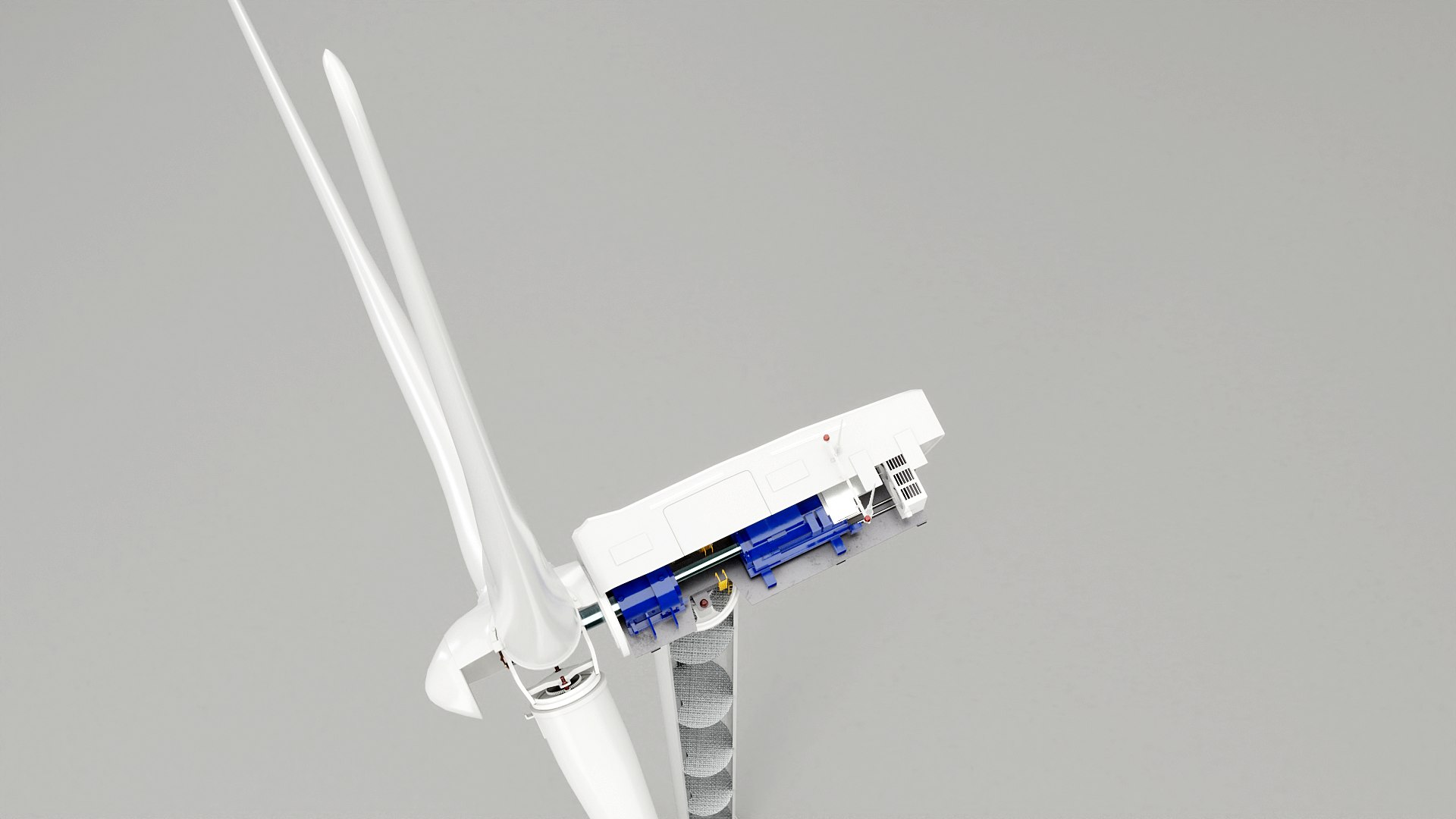 3D Offshore Wind Turbine Cutaway - TurboSquid 2185480