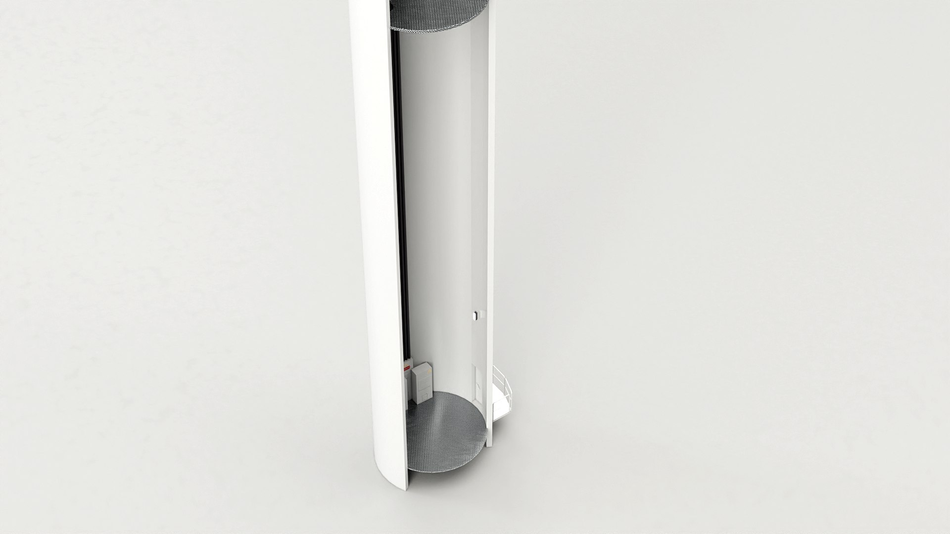 3D Offshore Wind Turbine Cutaway - TurboSquid 2185480