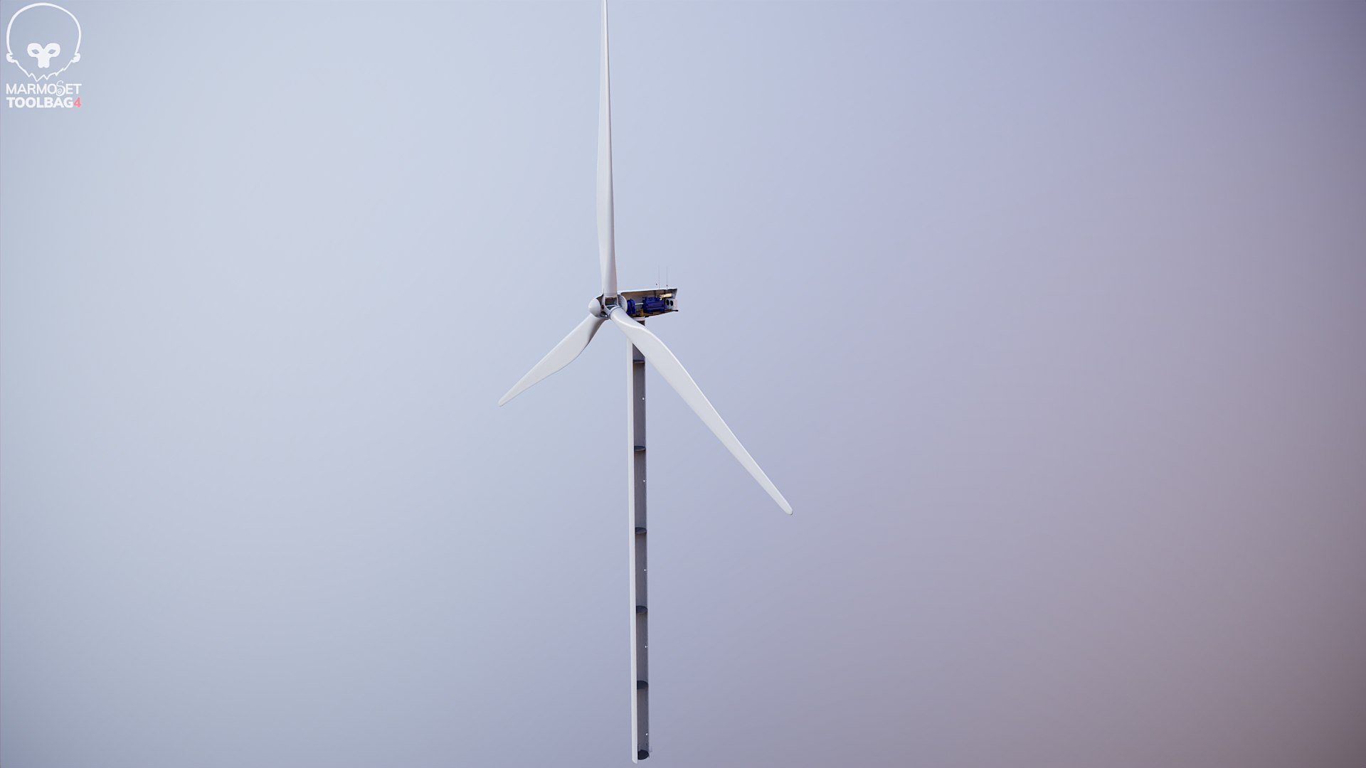 3D Offshore Wind Turbine Cutaway - TurboSquid 2185480