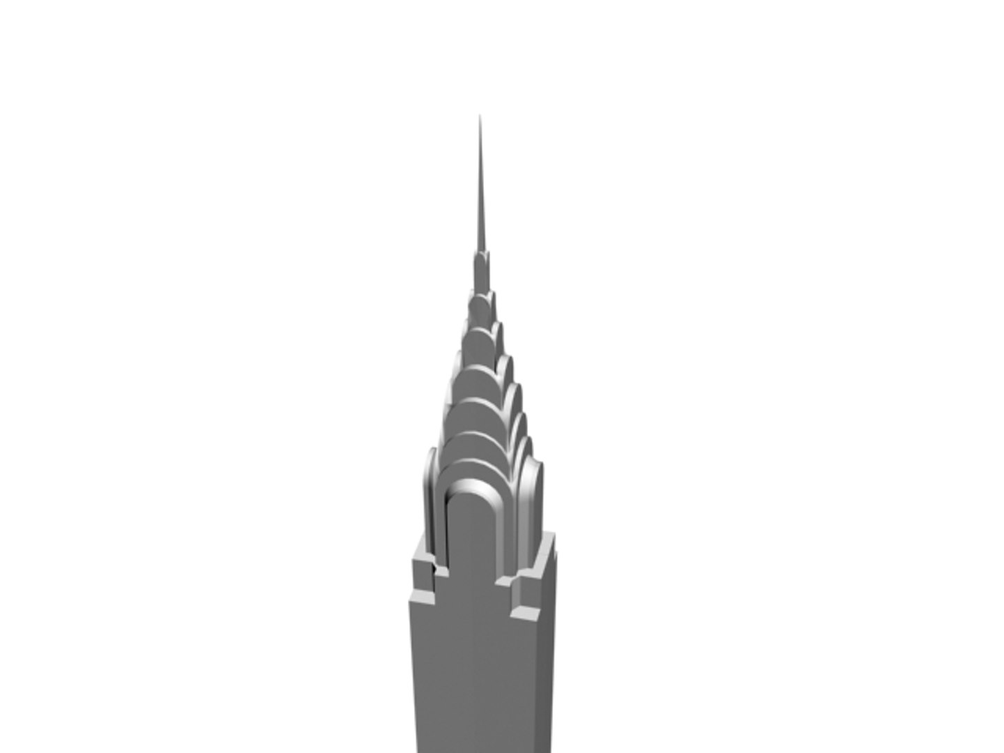 3d chrysler building