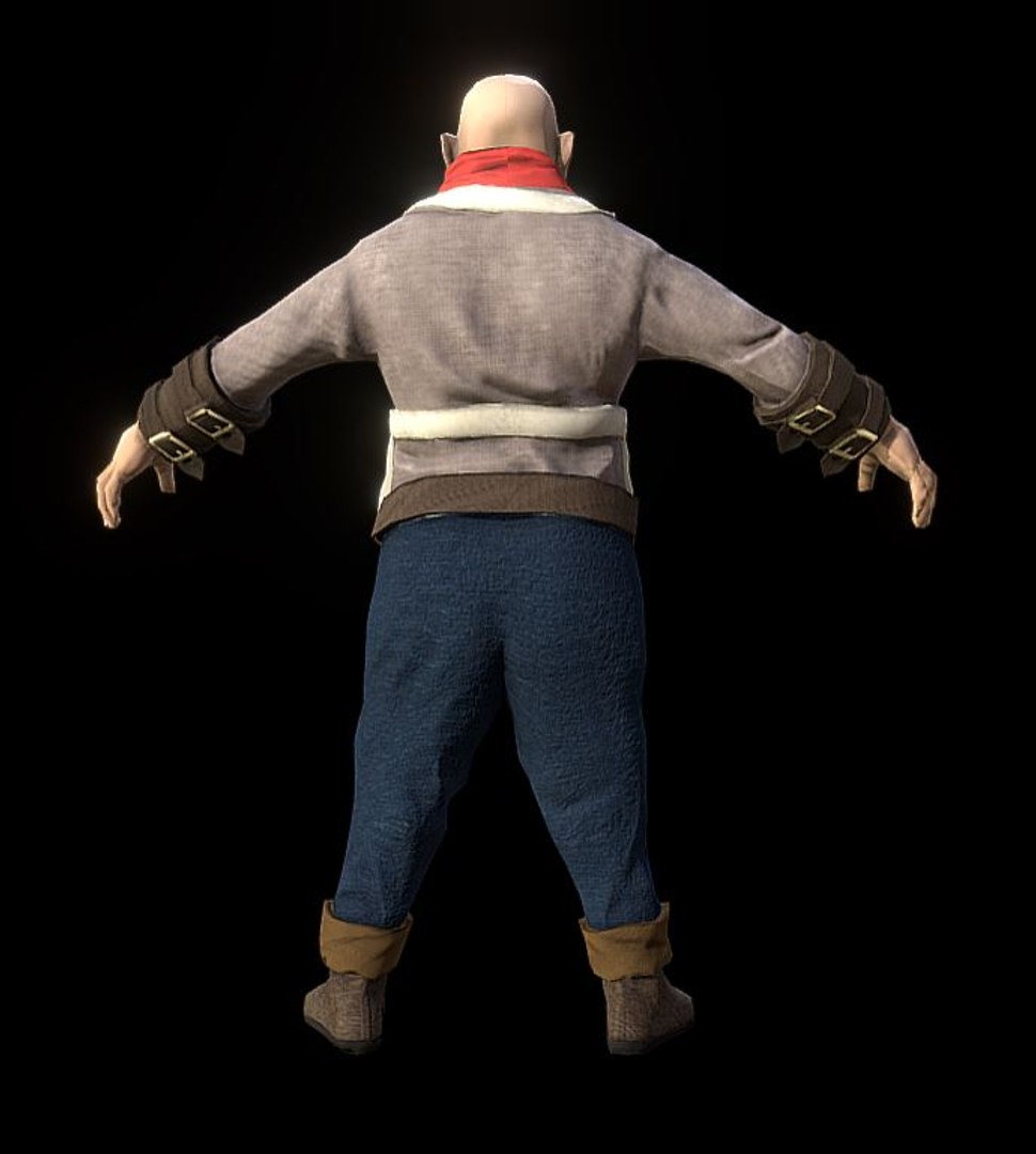 3D Model Medieval Chef - TurboSquid 1300540