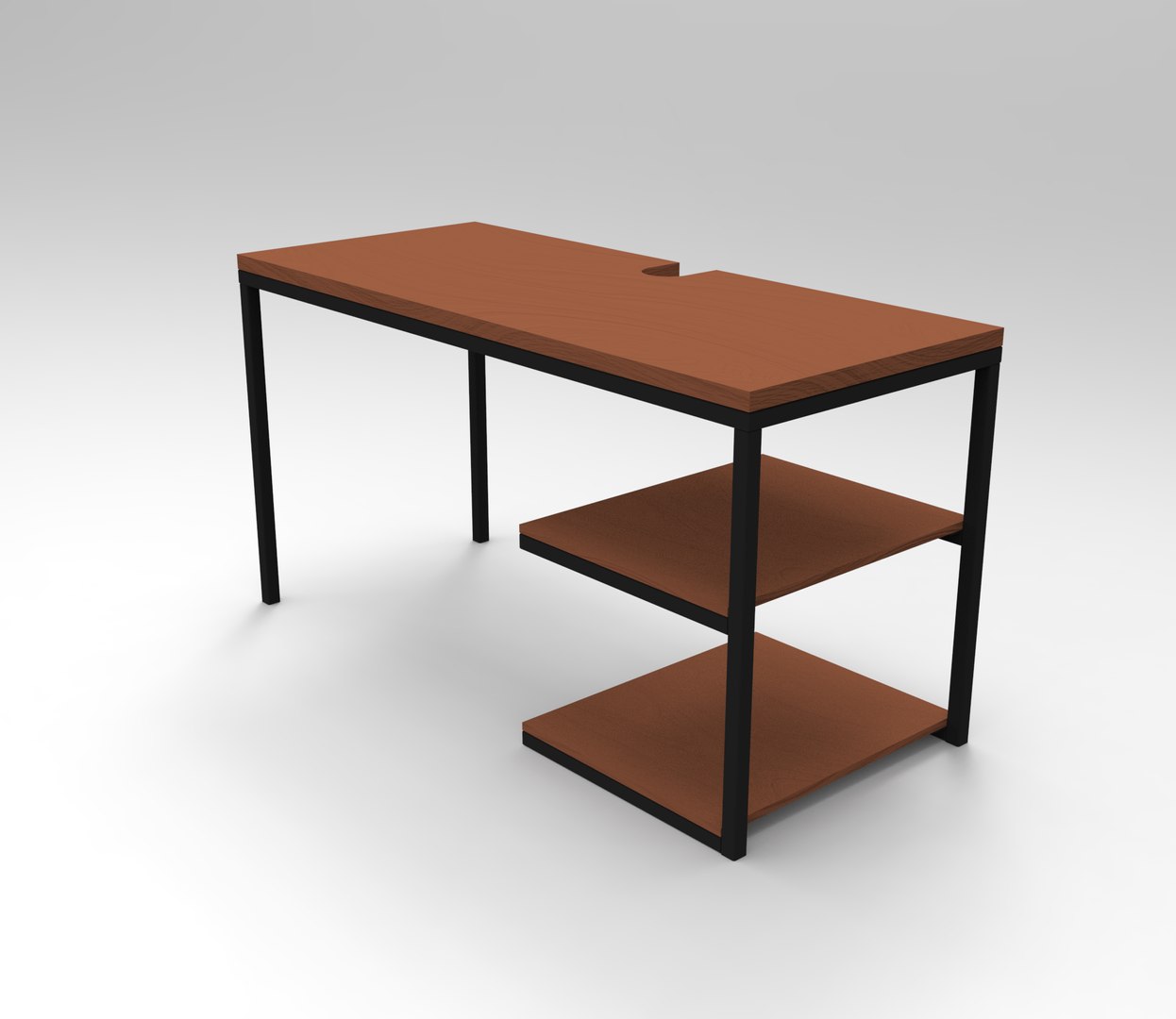 Free 3D Personal Office Desk Model - TurboSquid 2191067