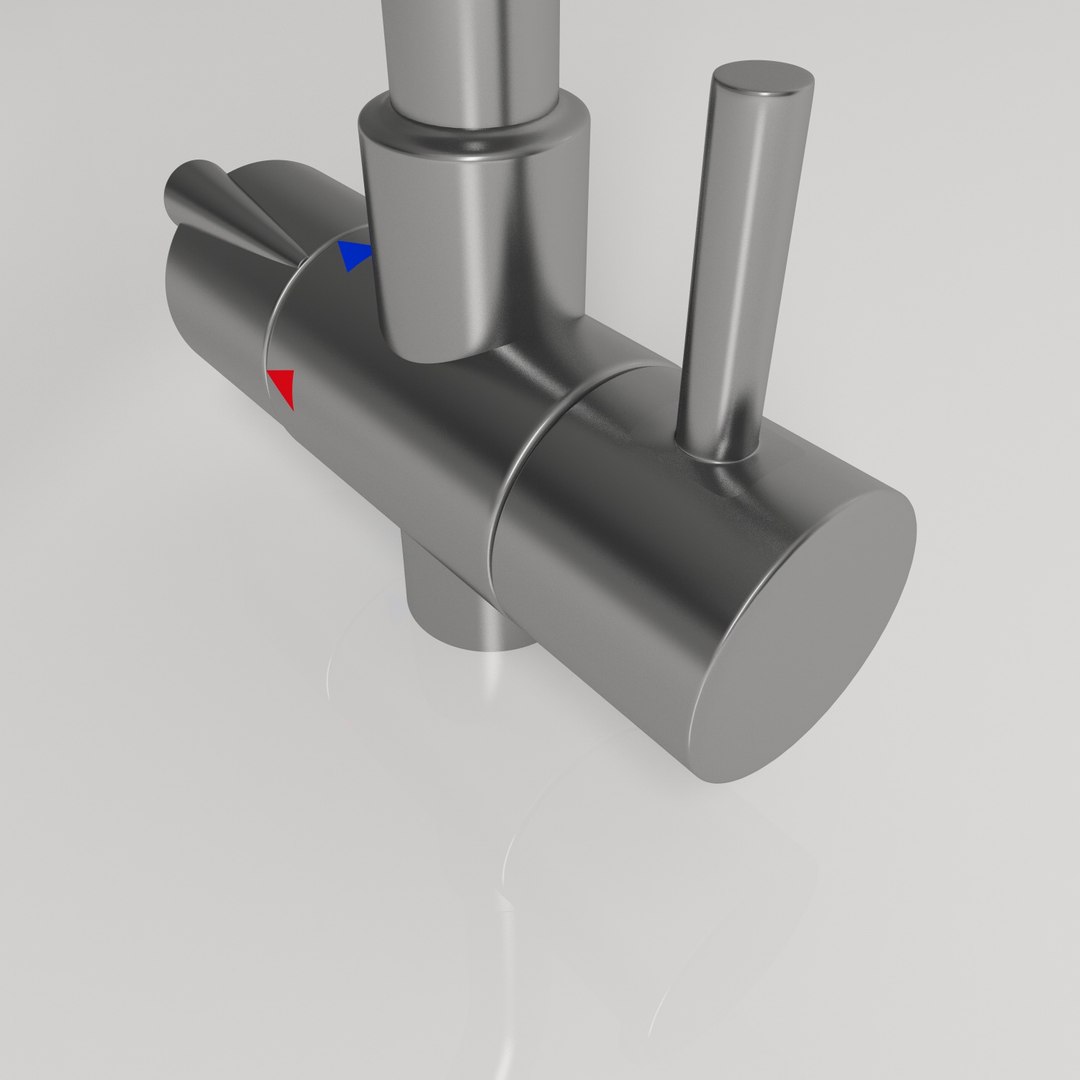 Kitchen Faucet 3d Model