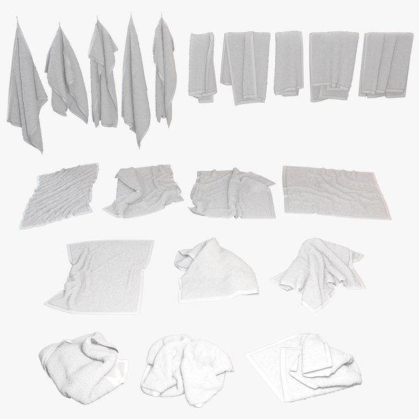 Free 3D Towel Models | TurboSquid