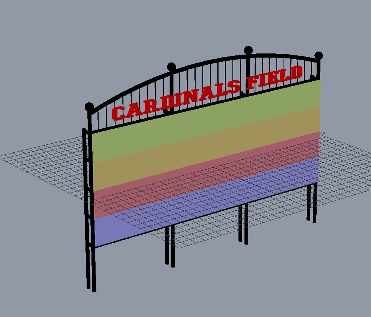 3d Scoreboard Model